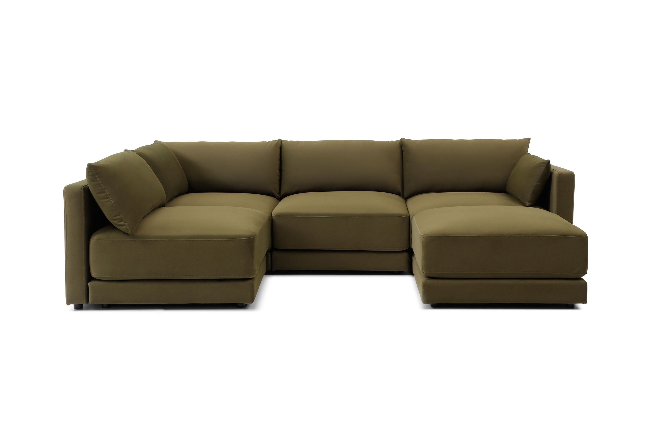 Halo 4-Seater – Spacious, Elegant Modular Sofa | Almond Wind